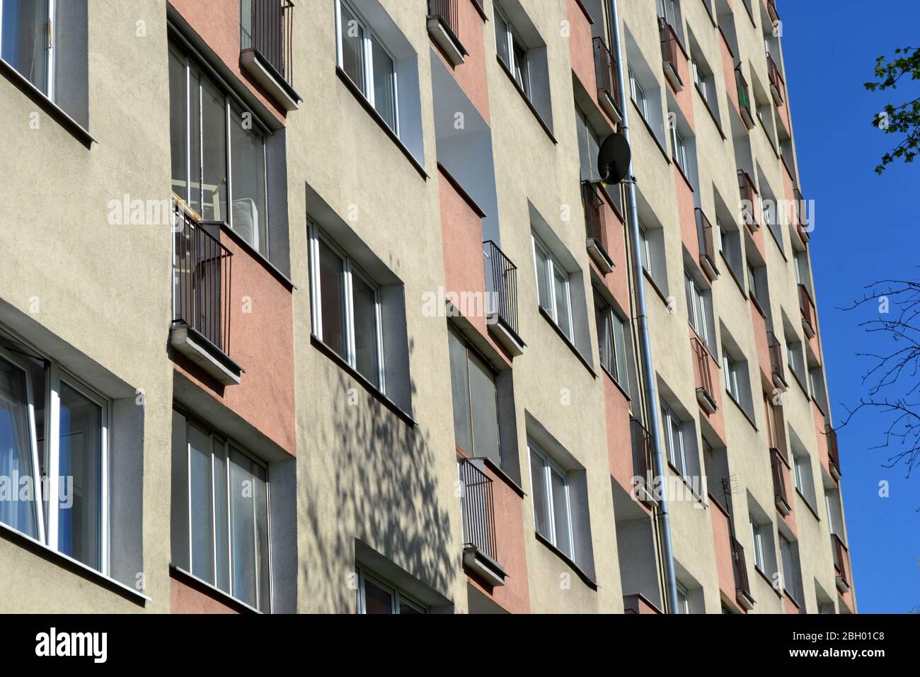 Block of flats Stock Photo - Alamy