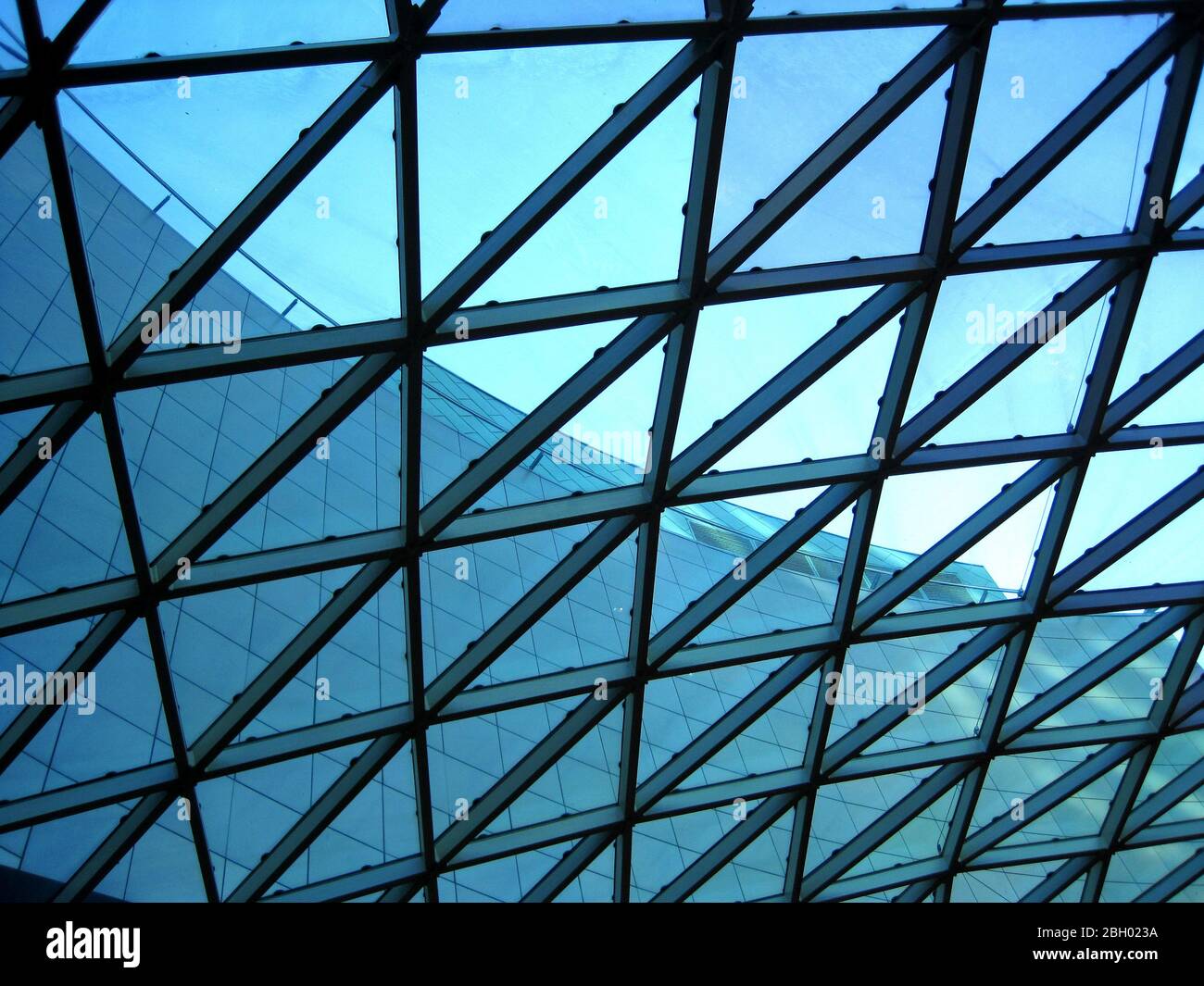 Office building - roof structure Stock Photo - Alamy