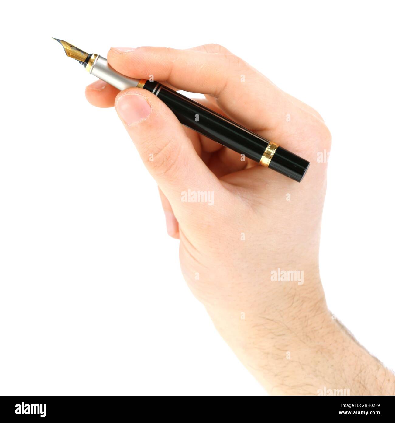 Hand fountain pen hi-res stock photography and images - Alamy