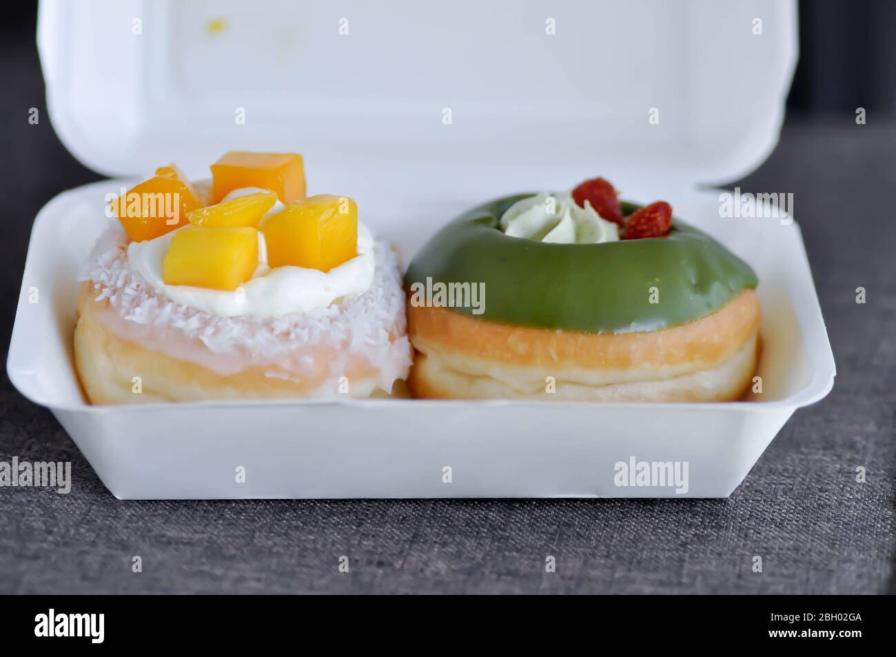 Mango donut hi-res stock photography and images - Alamy