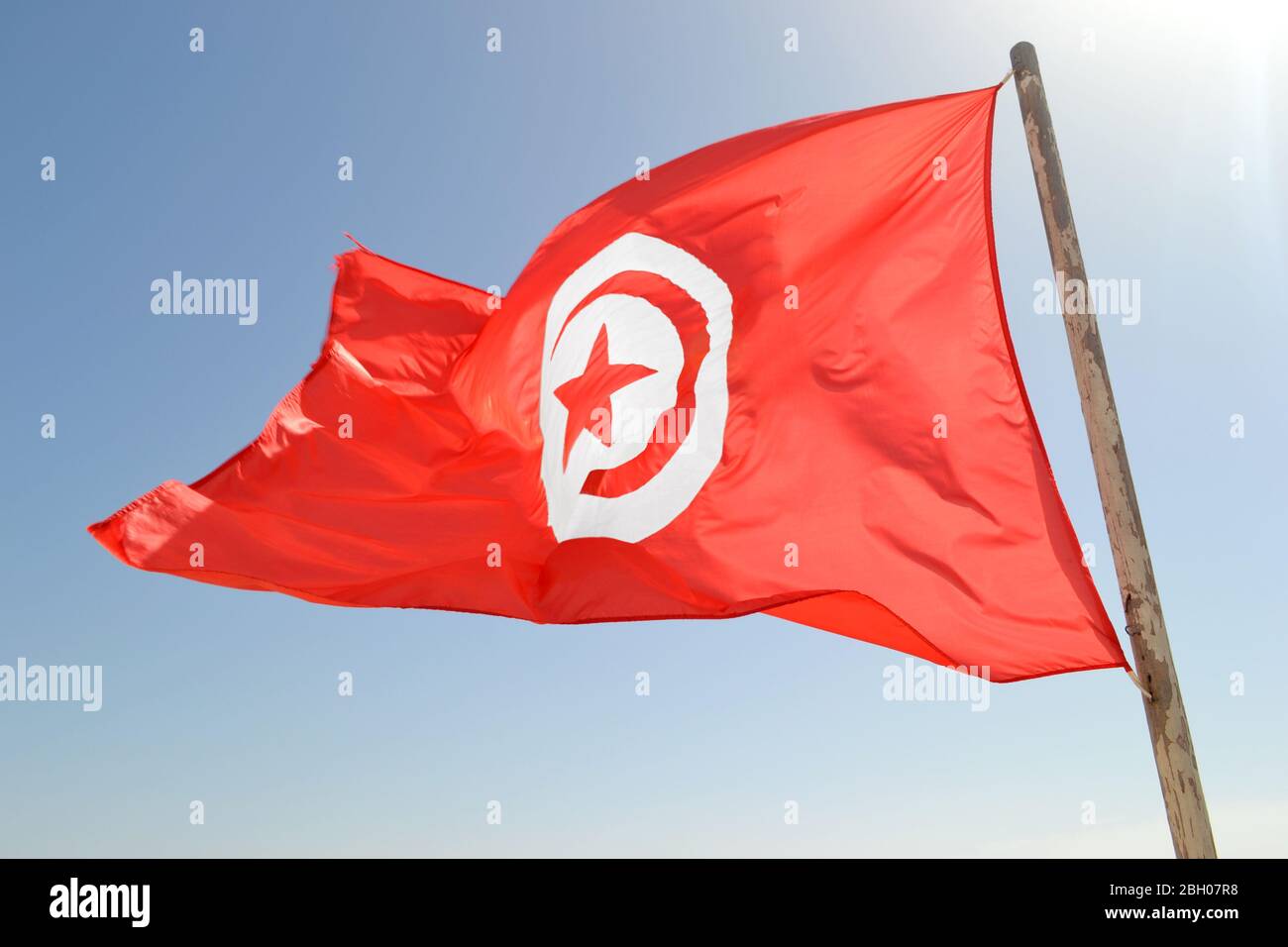 Tunisia - flag Stock Photo - Alamy