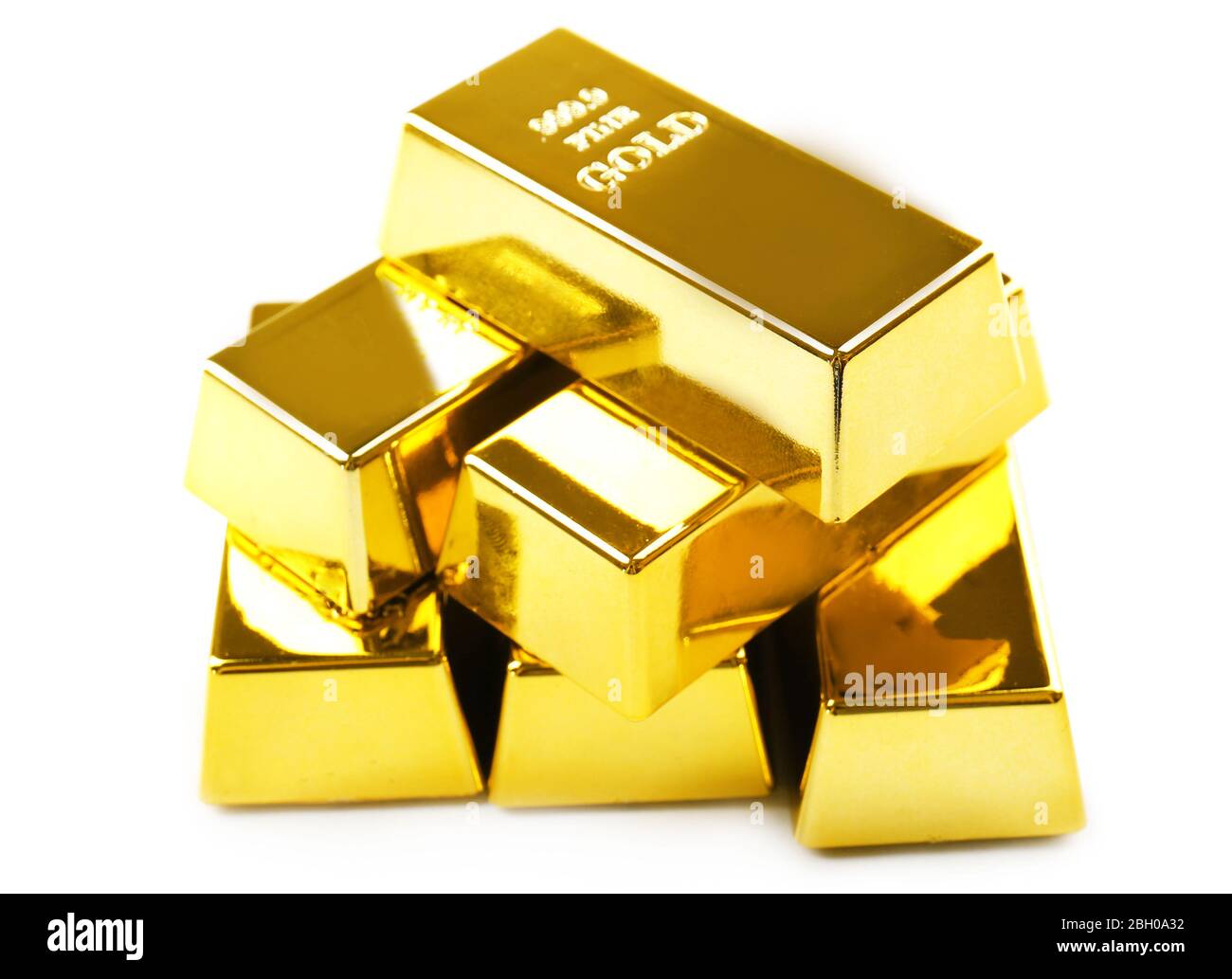 Gold bars isolated hi-res stock photography and images - Alamy