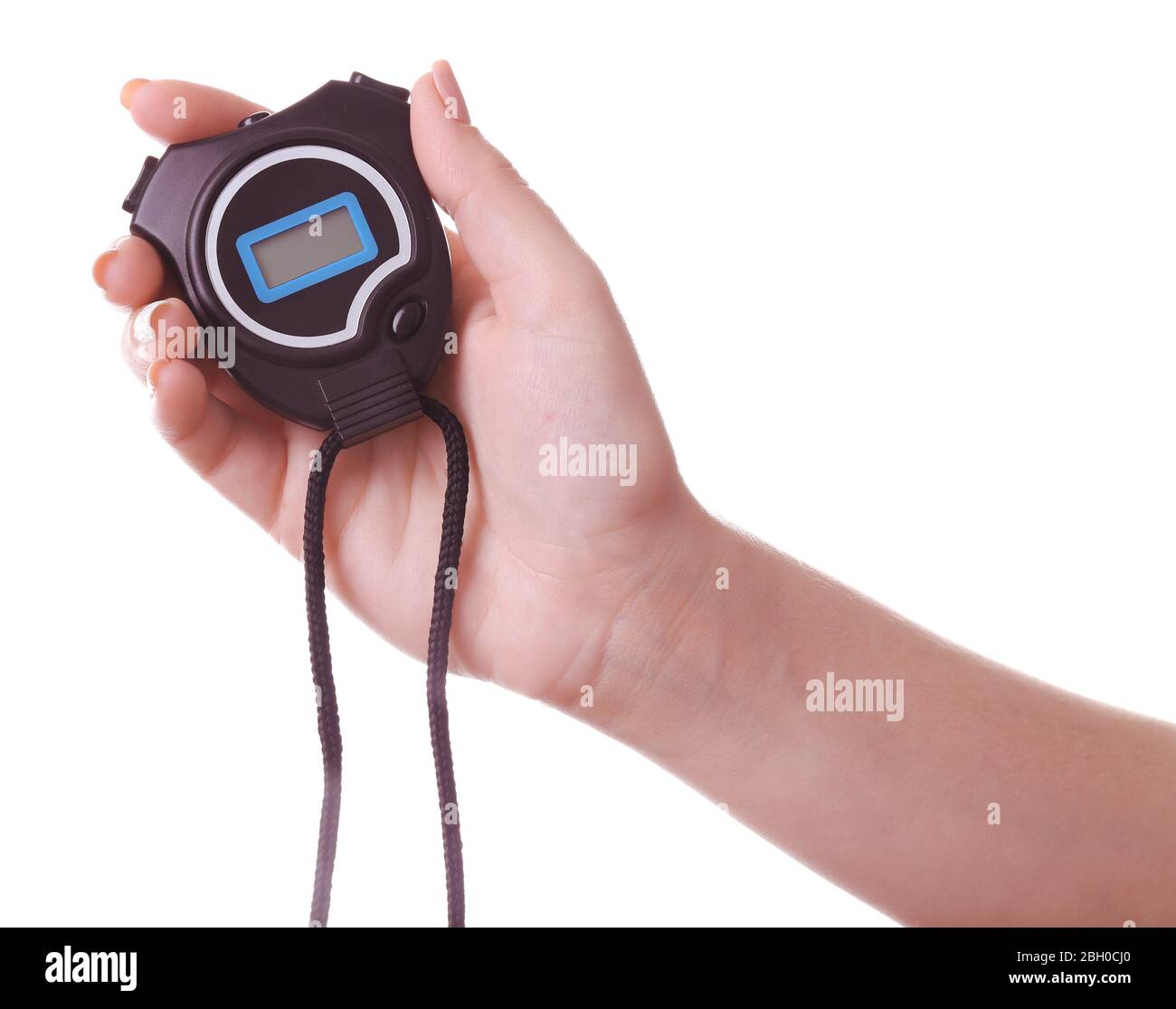 Hand held stopwatch hi-res stock photography and images - Alamy