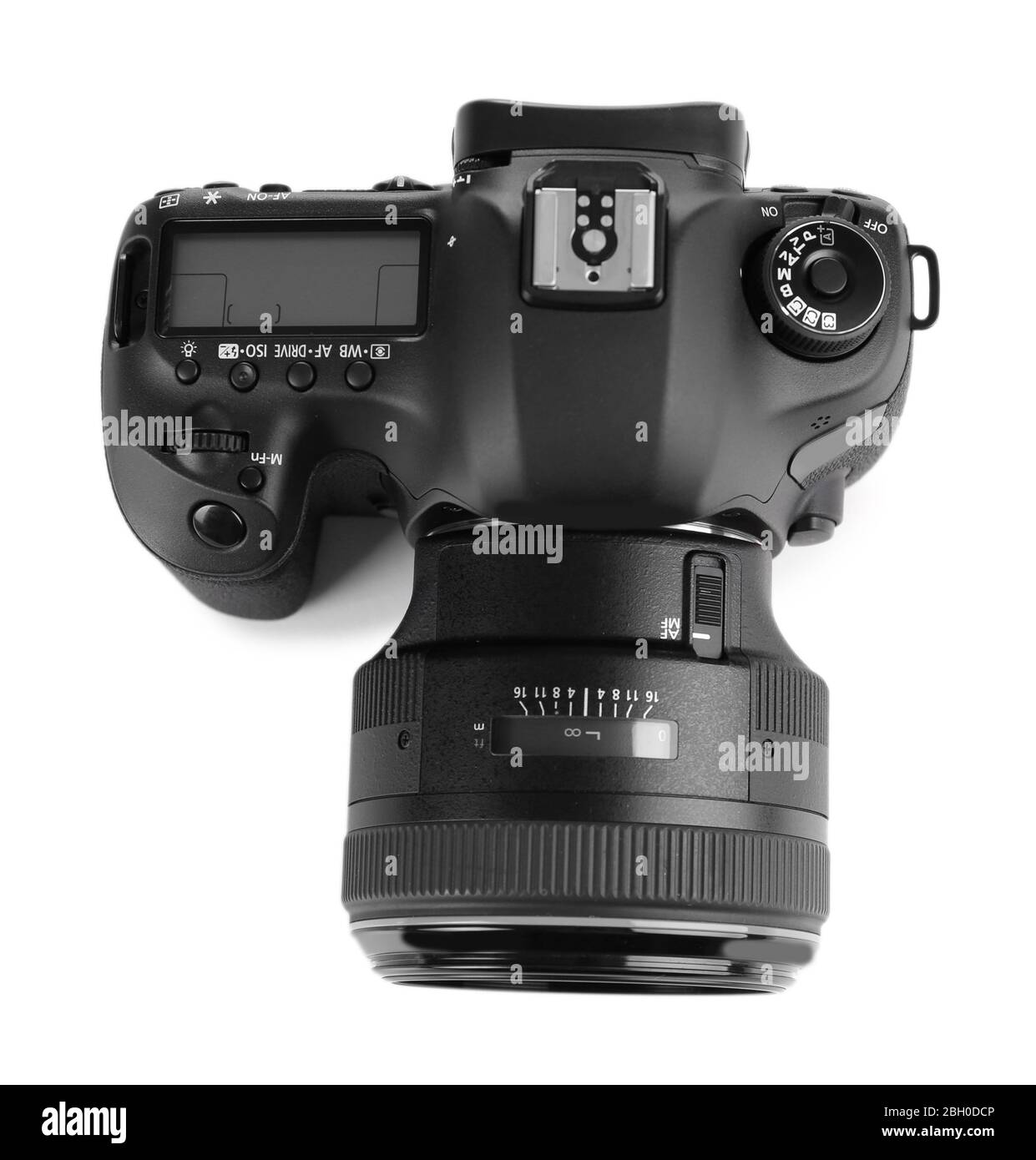 digital photo camera isolated on white Stock Photo - Alamy