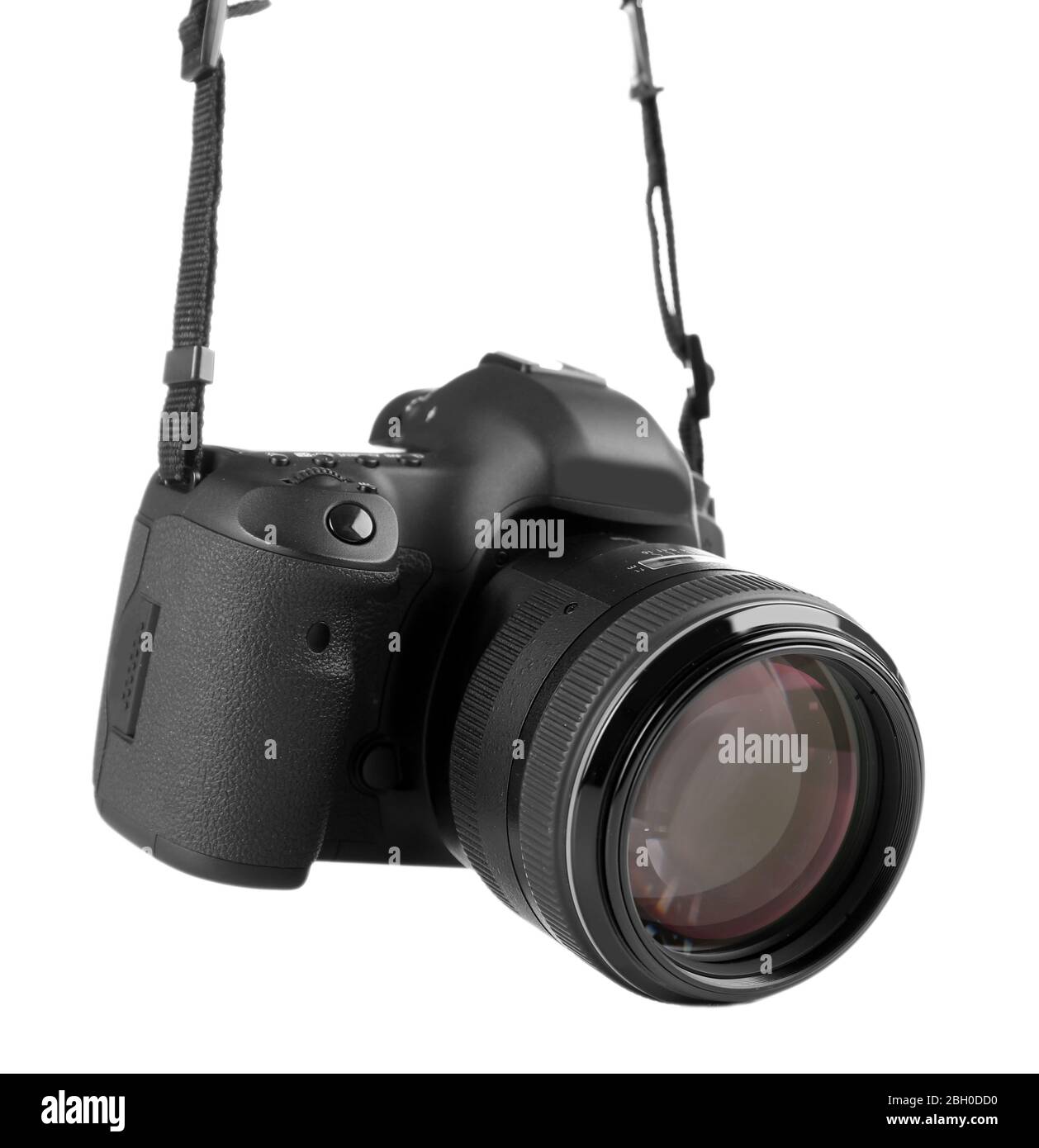 digital photo camera isolated on white Stock Photo - Alamy