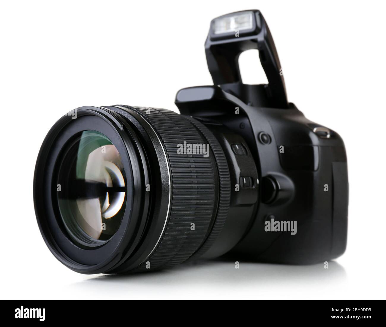 digital photo camera isolated on white Stock Photo - Alamy