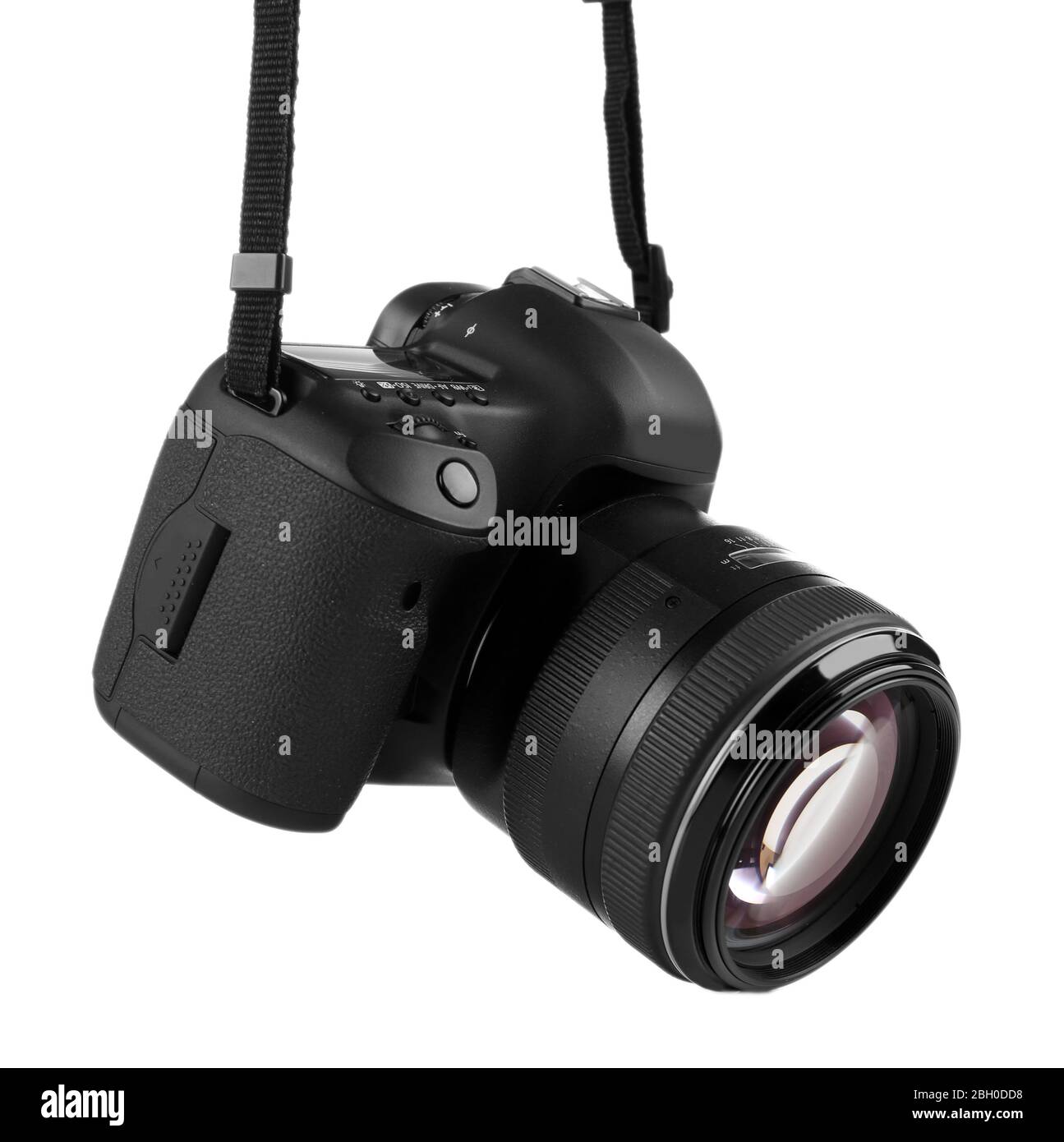 digital photo camera isolated on white Stock Photo - Alamy