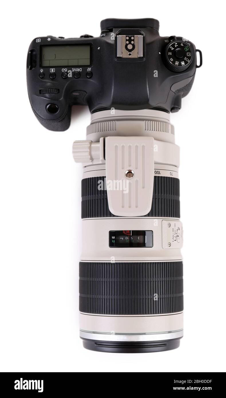 digital photo camera isolated on white Stock Photo - Alamy