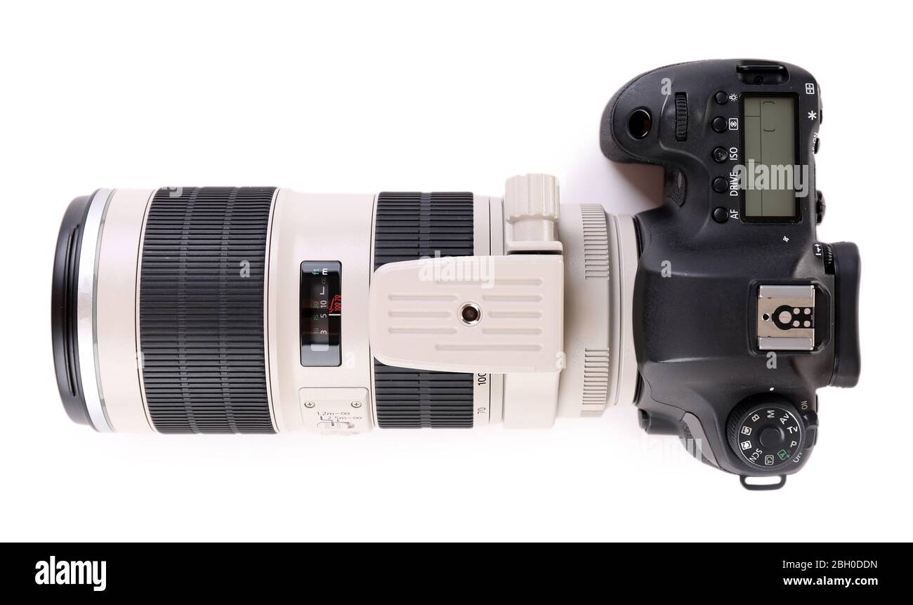 digital photo camera isolated on white Stock Photo - Alamy