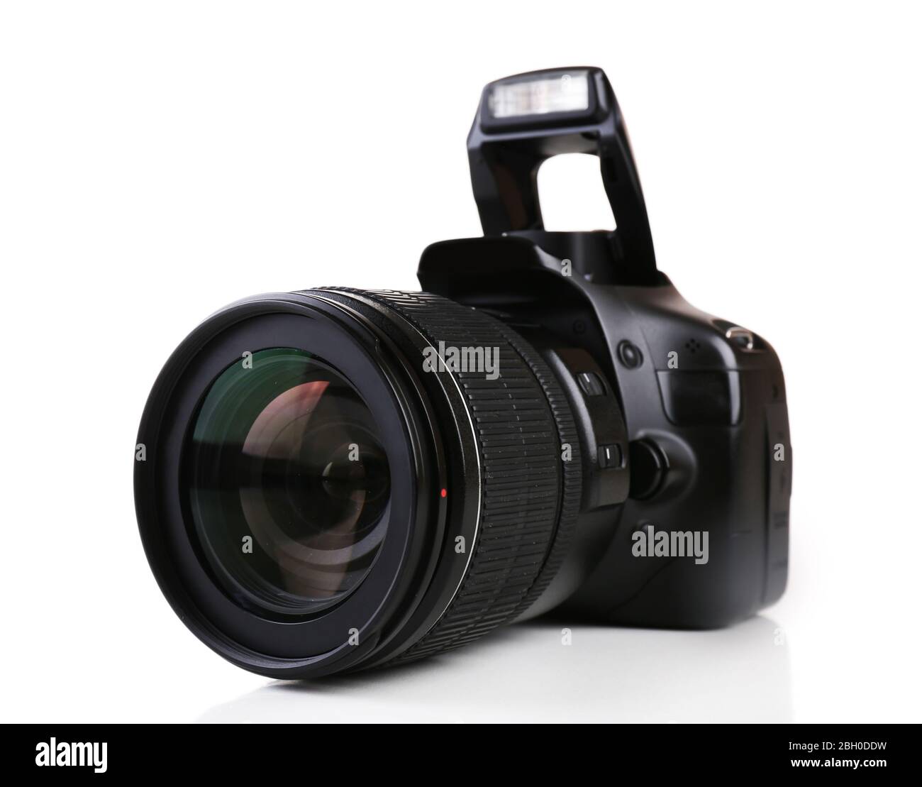 digital photo camera isolated on white Stock Photo - Alamy