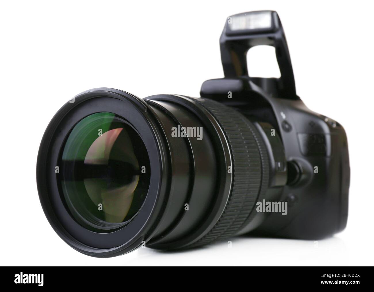 digital photo camera isolated on white Stock Photo - Alamy