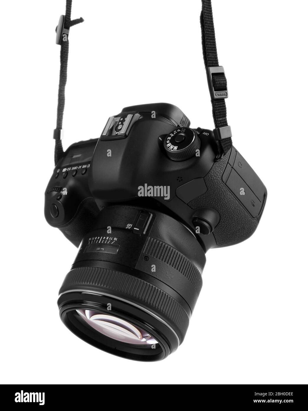 digital photo camera isolated on white Stock Photo - Alamy