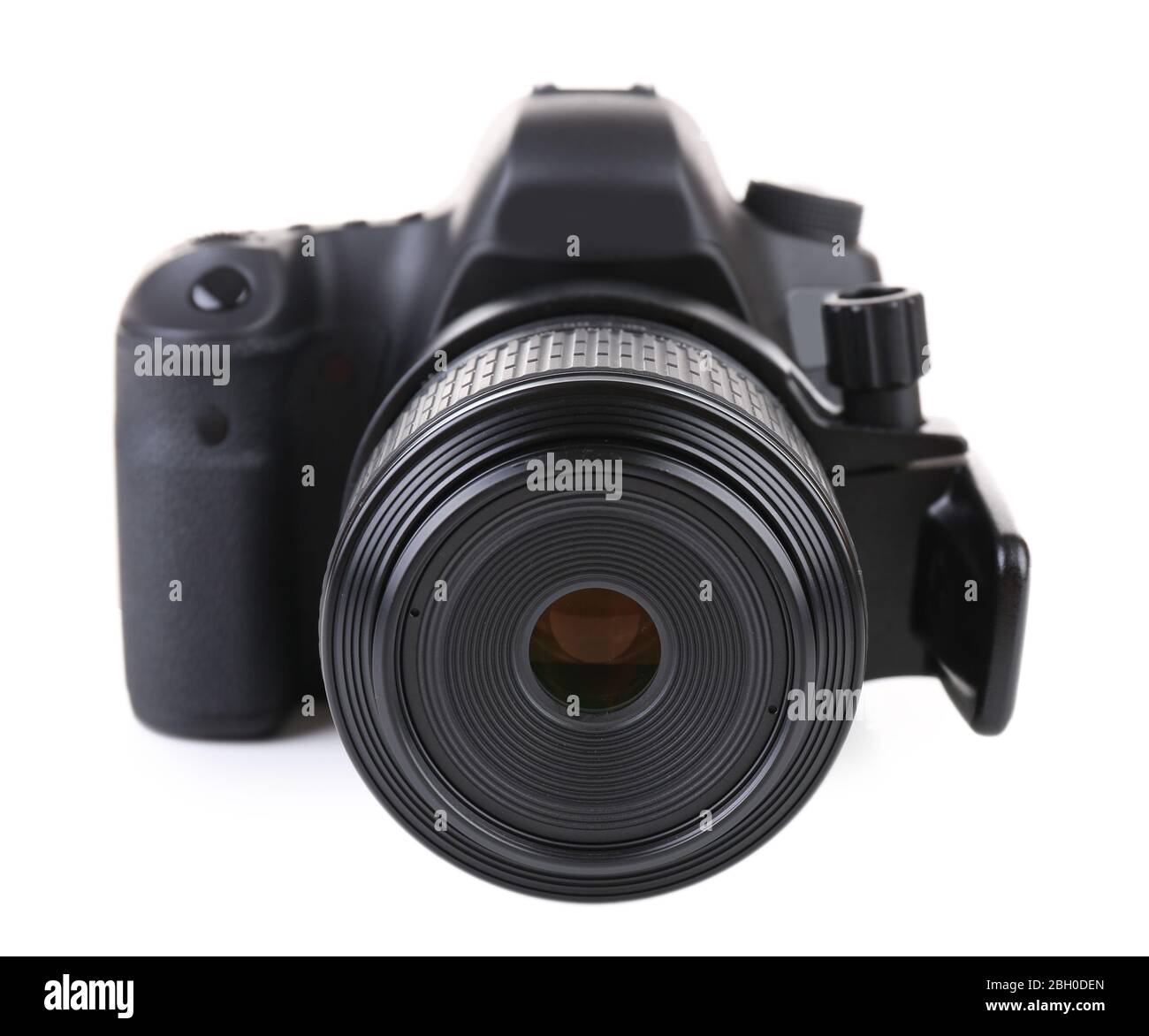 digital photo camera isolated on white Stock Photo - Alamy