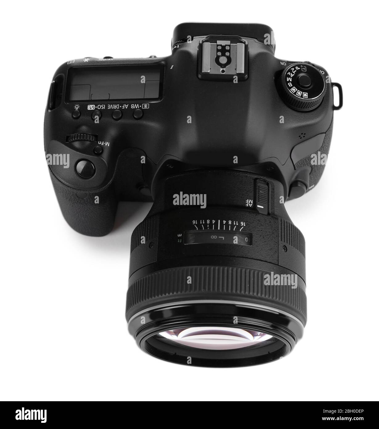 digital photo camera isolated on white Stock Photo - Alamy