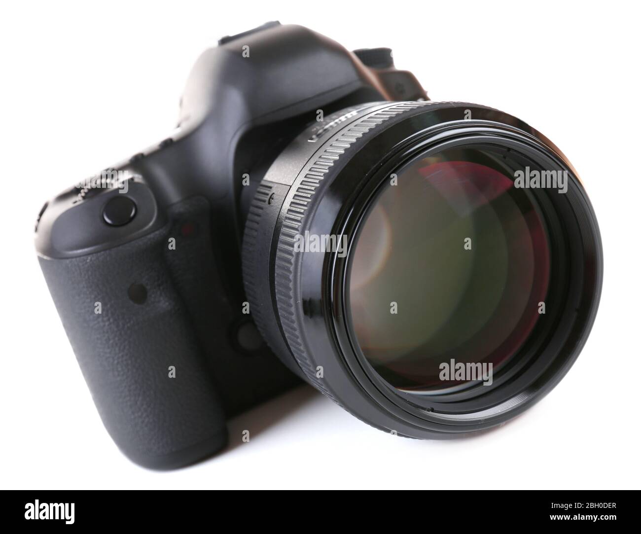 digital photo camera isolated on white Stock Photo - Alamy
