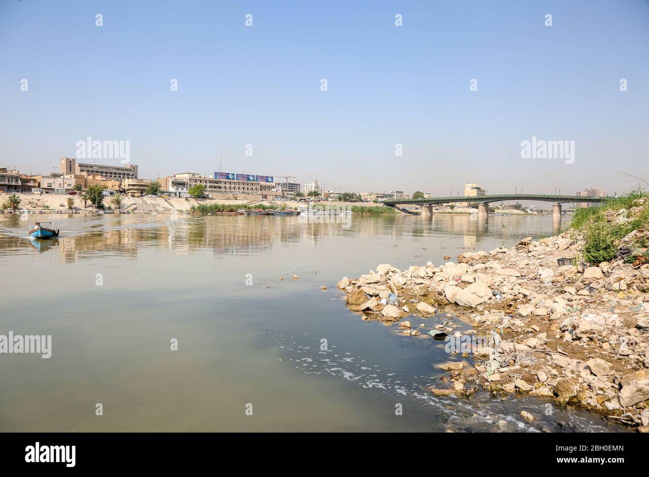 Baghdad, Iraq – 21 April, 2020: photo for Baghdad city in Iraq, and ...