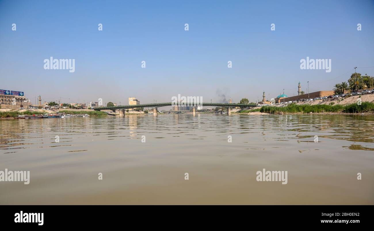 Baghdad, Iraq – 21 April, 2020: photo for Baghdad city in Iraq, and ...