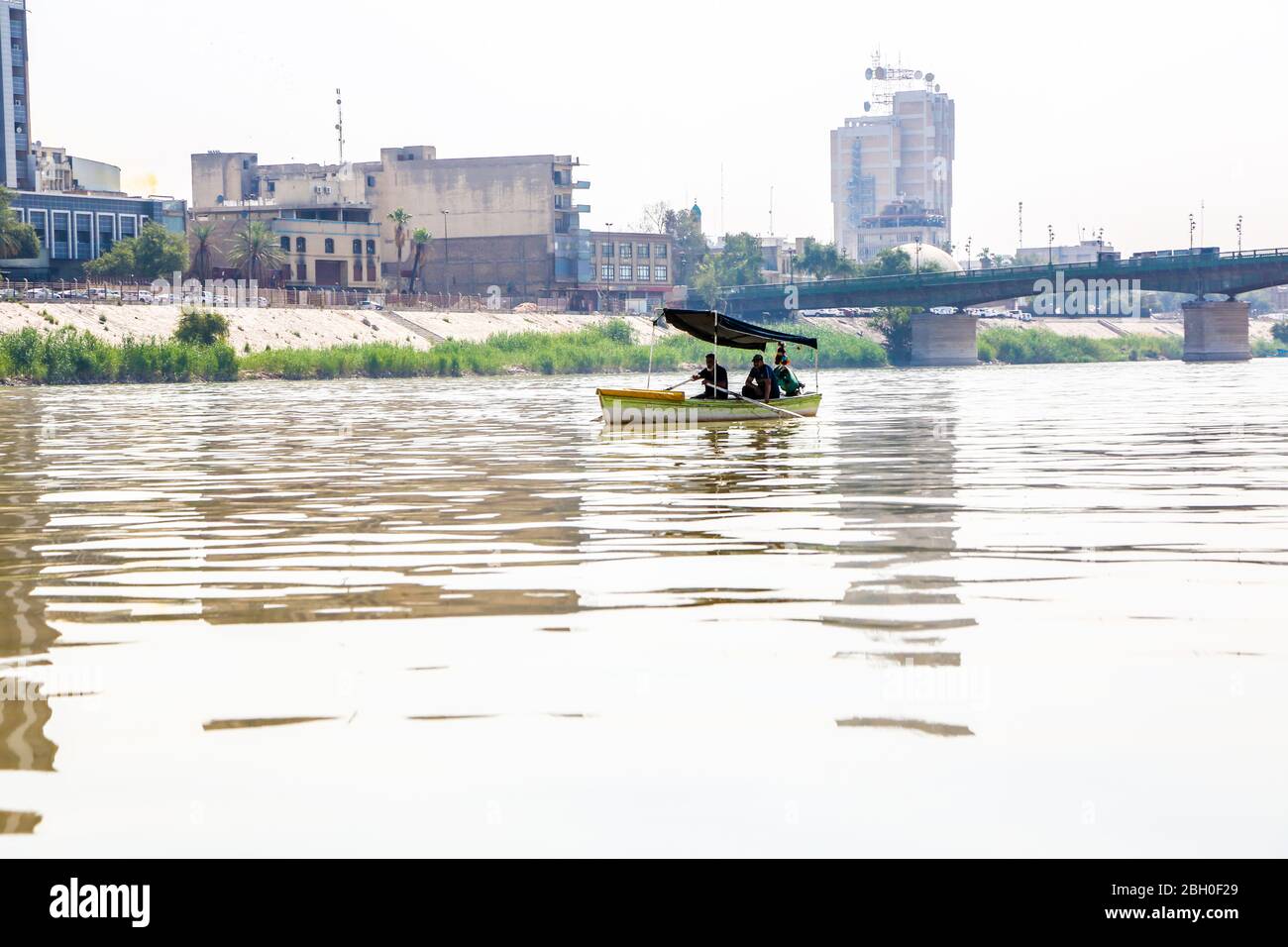 Baghdad, Iraq – 21 April, 2020: photo for Baghdad city in Iraq, and ...