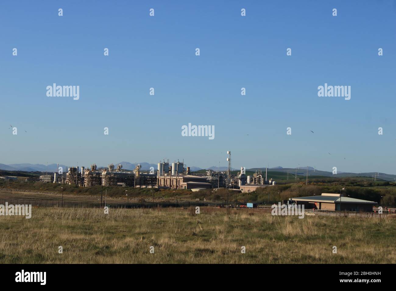 UK Barrow-In-Furness, industry, gas terminal, energy, power plant, gas ...