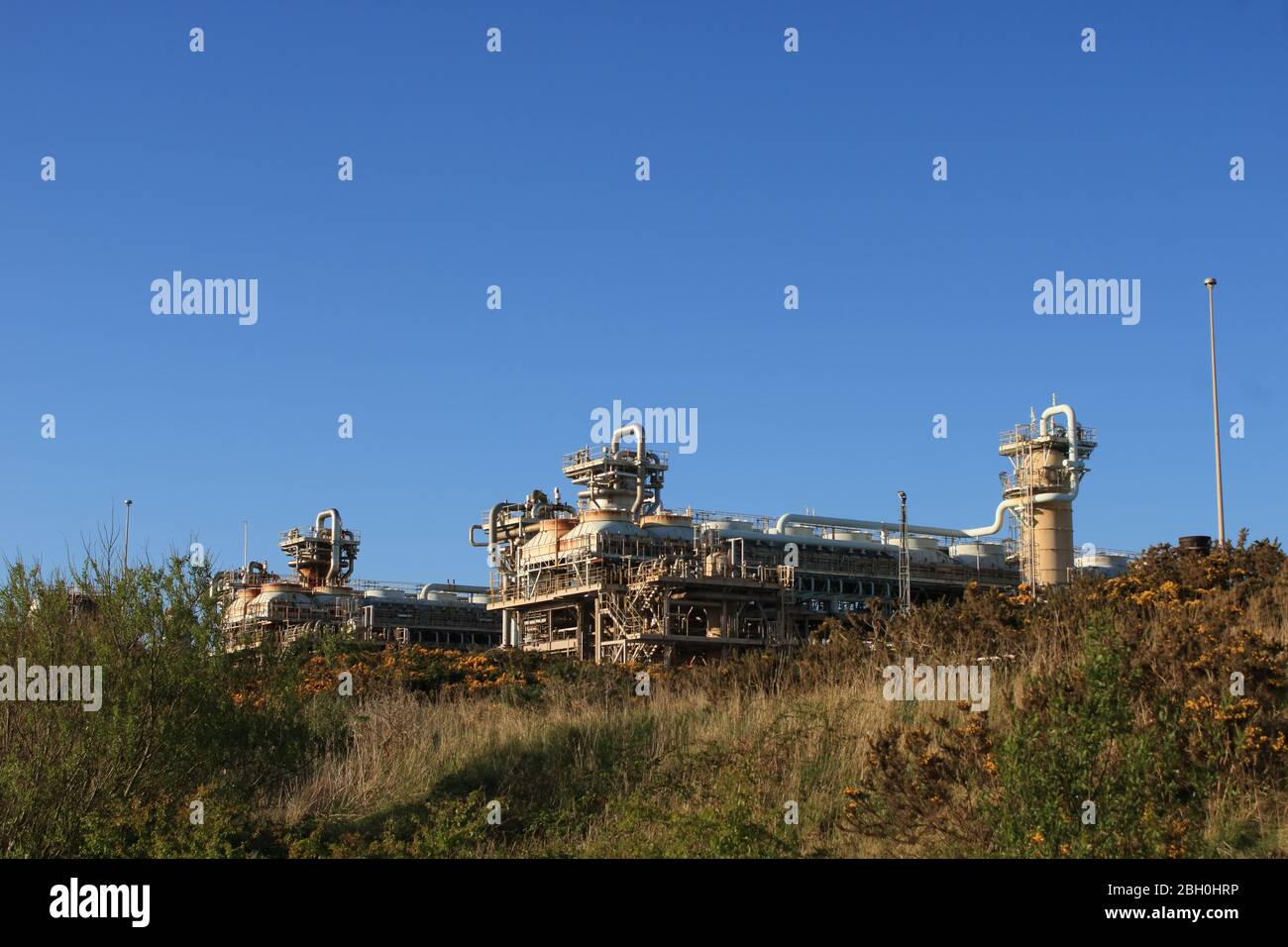 UK Barrow-In-Furness, industry, gas terminal, energy, power plant, gas ...