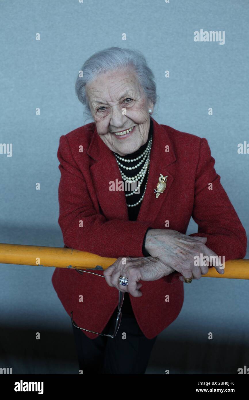 Portrait of Elda Lanza 15/03/2018 ©Basso CANNARSA/Opale Stock Photo - Alamy