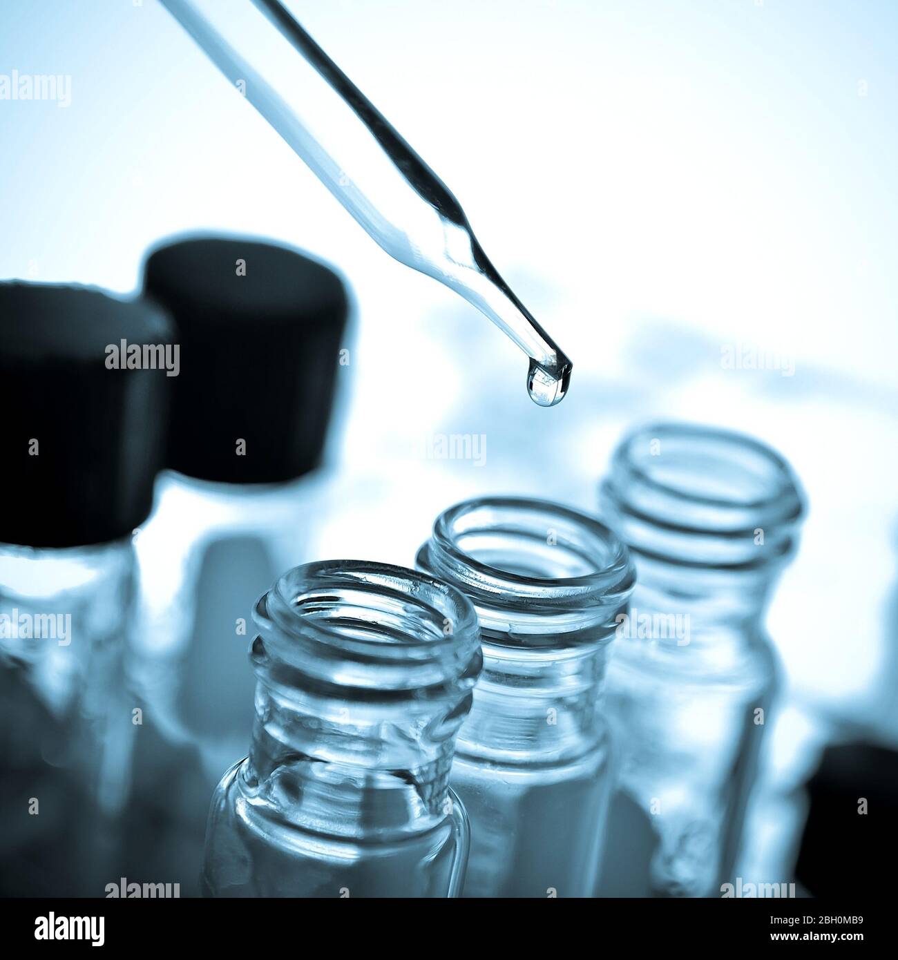 Dropping tube liquid hi-res stock photography and images - Alamy