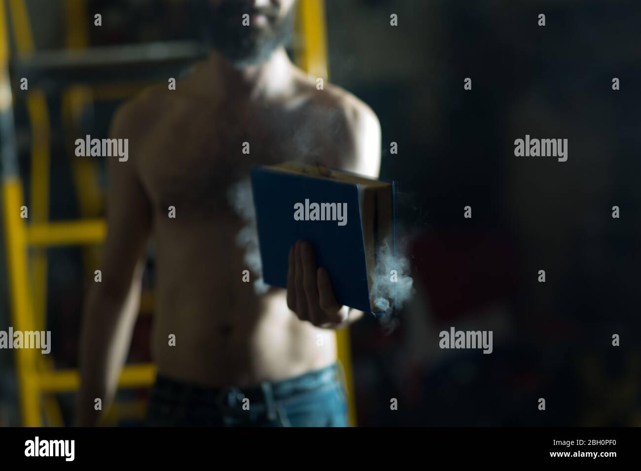Man reading manuscript hi-res stock photography and images - Alamy