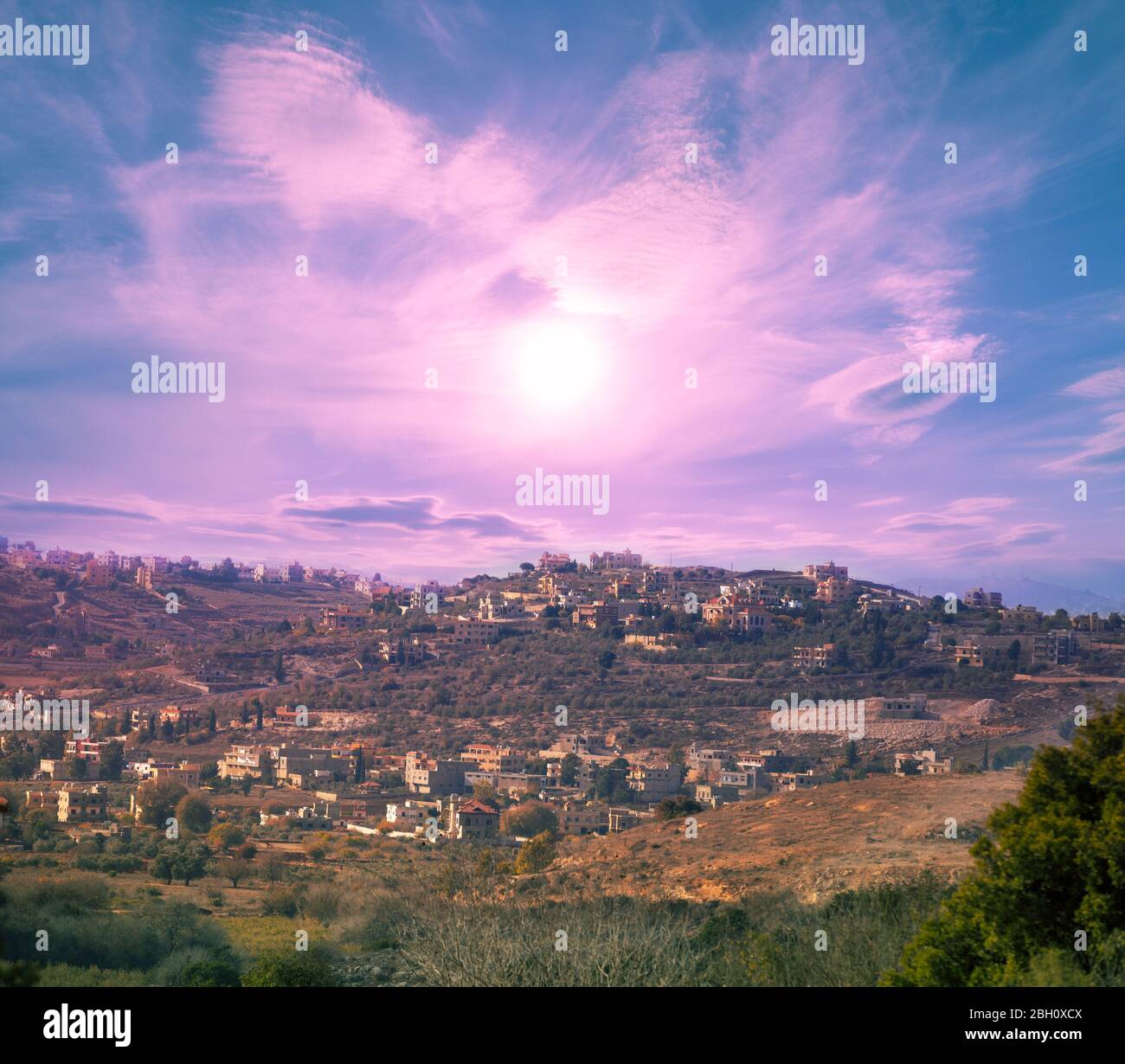 Lebanon mountain village hi-res stock photography and images - Alamy