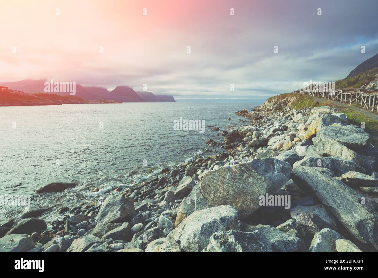 Senja island norway hi-res stock photography and images - Alamy