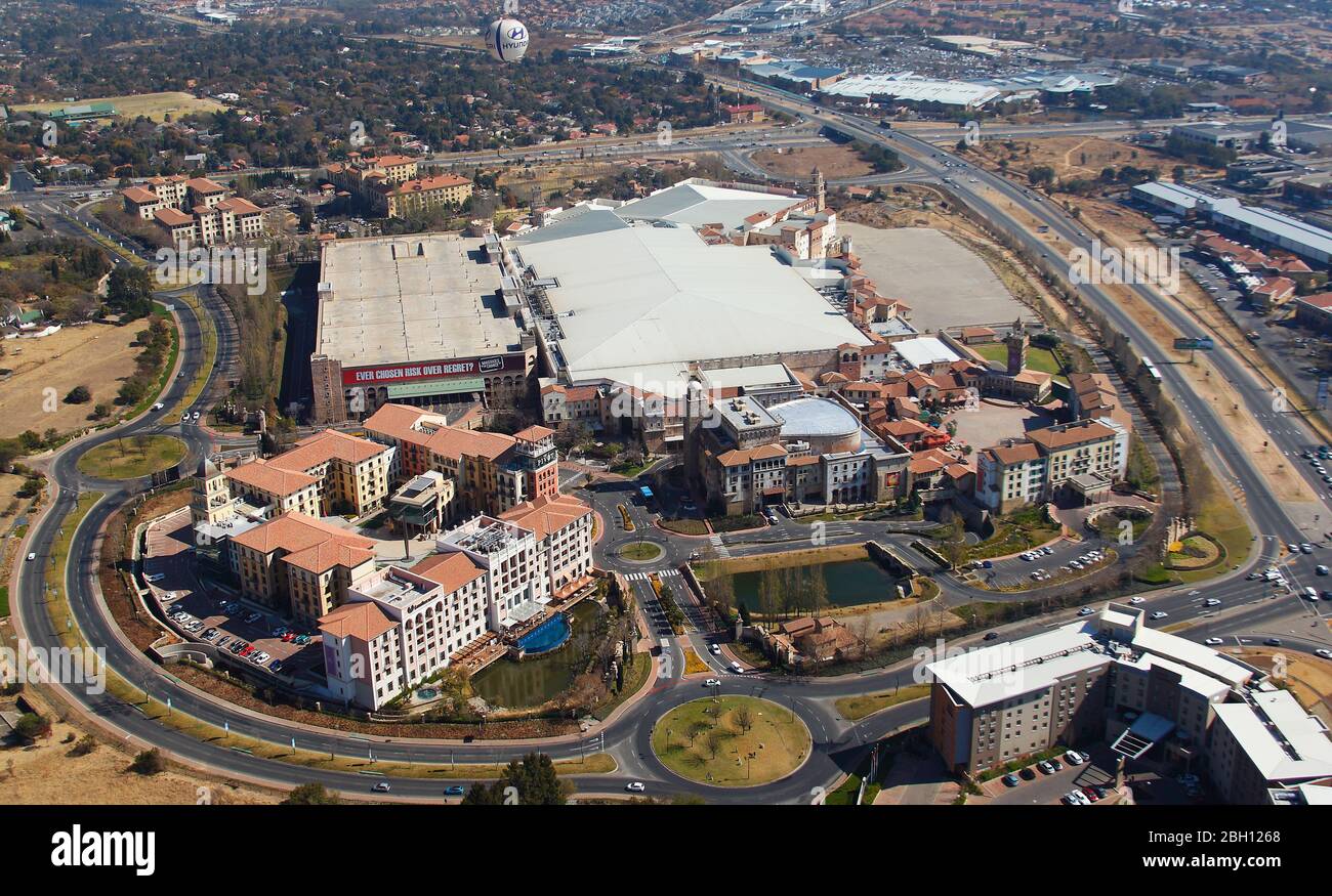 Aerial photo of Montecasino Stock Photo - Alamy