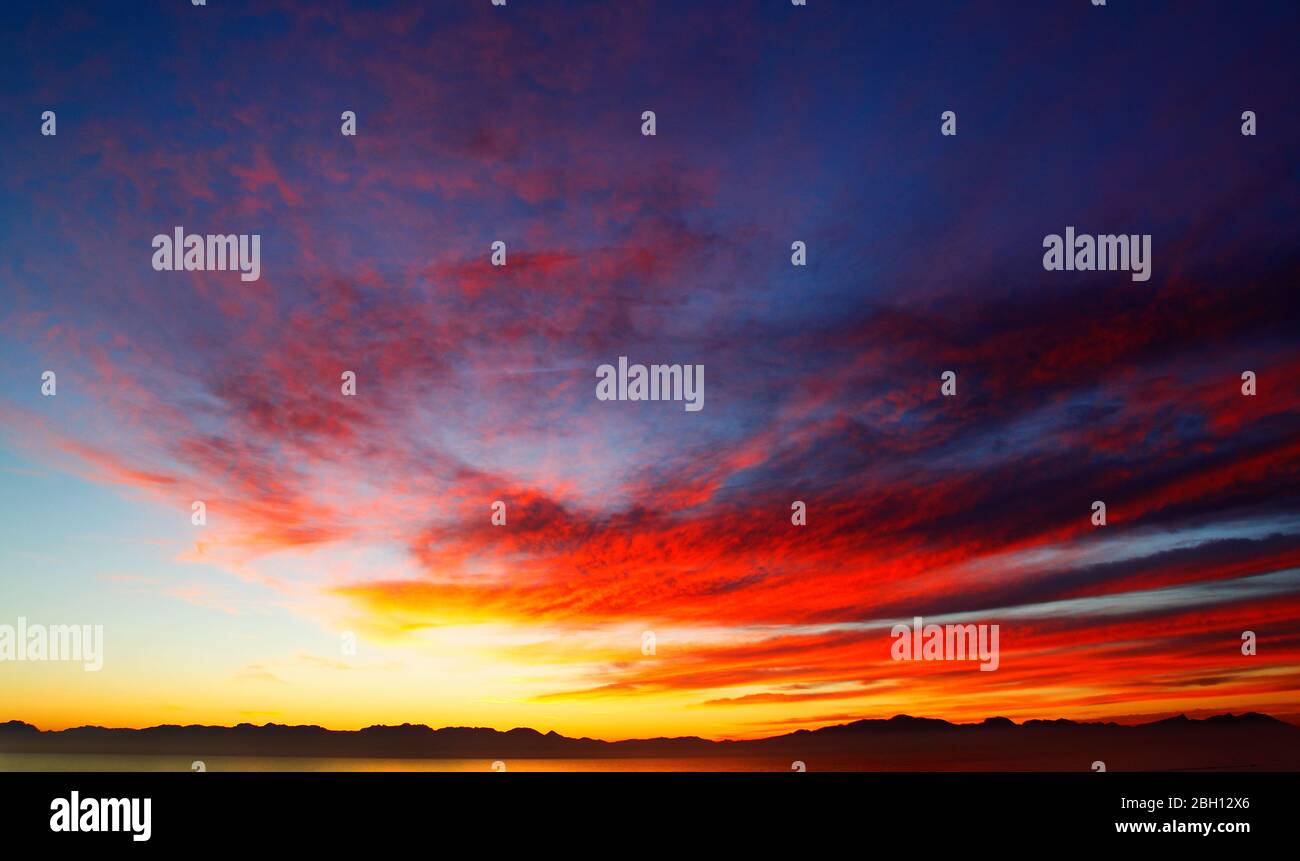 Aerial photo sunset hi-res stock photography and images - Alamy