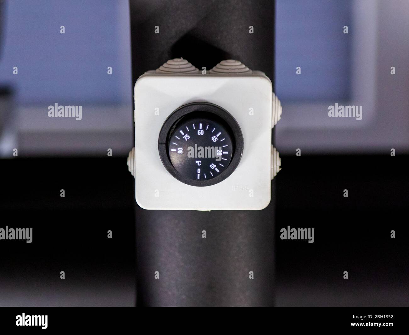 Temperature adjuster or Temperature regulator of water heater or boiler ...