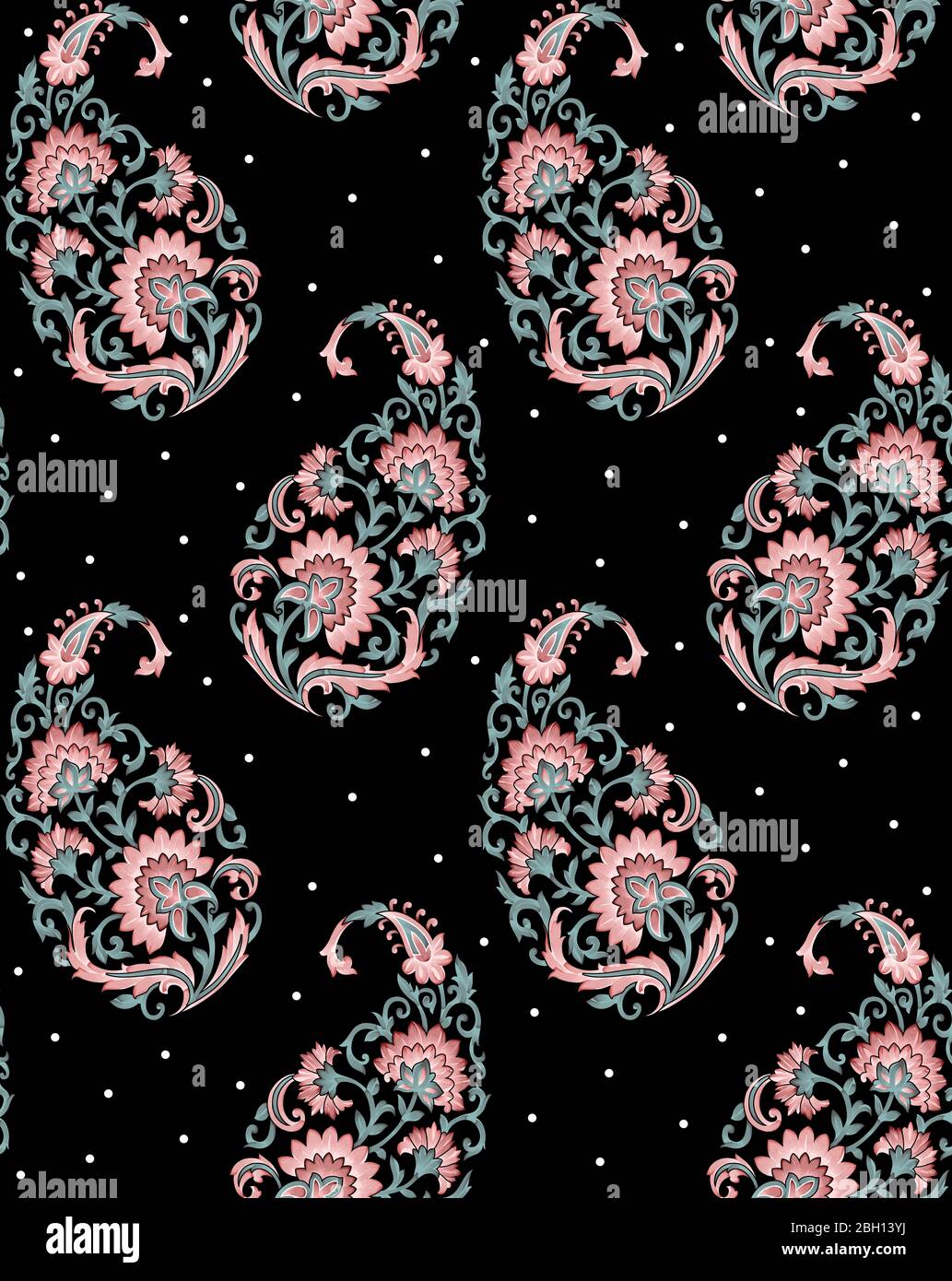 Elegant traditional seamless pattern hi-res stock photography and ...