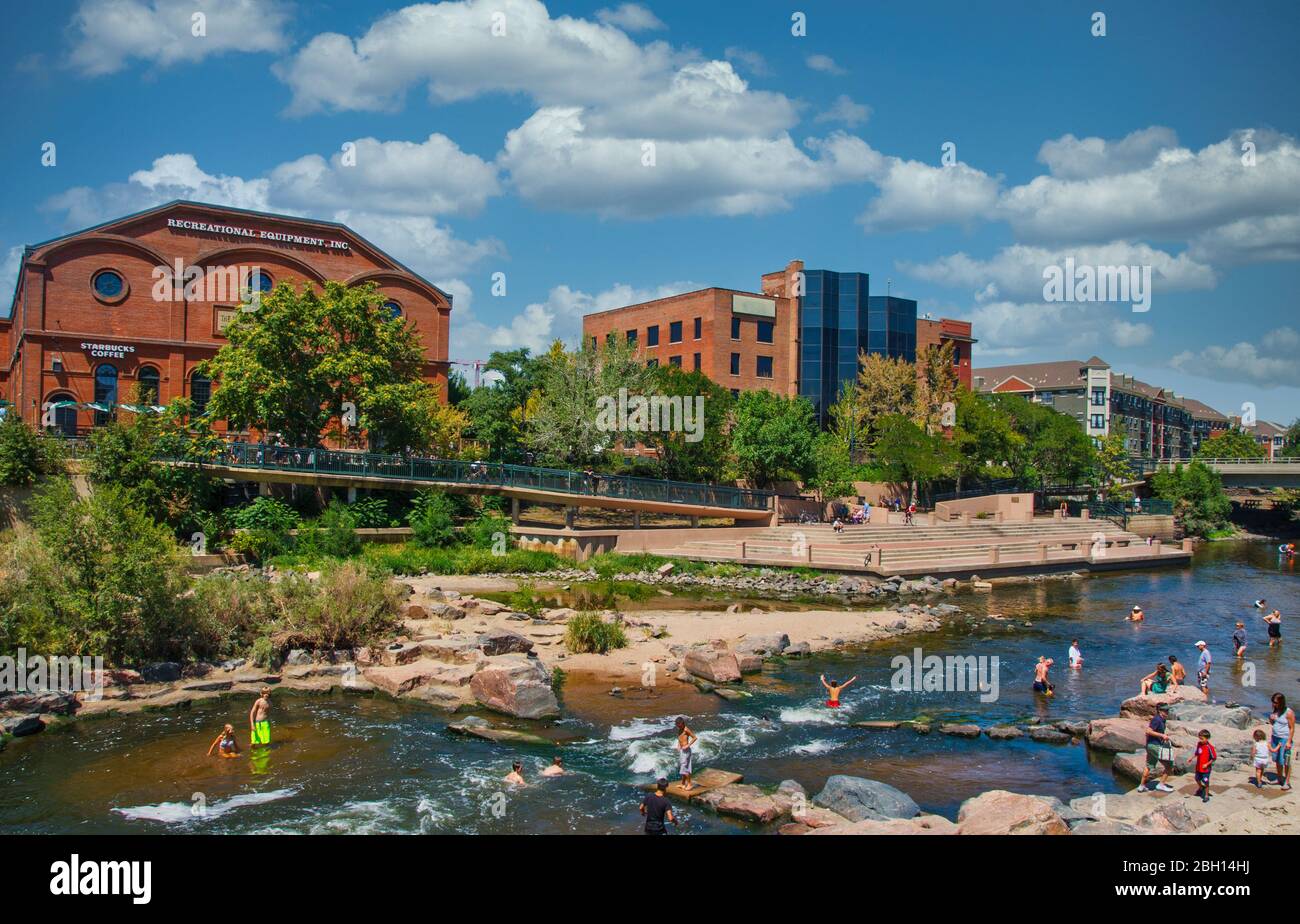 Denver confluence park hi-res stock photography and images - Alamy