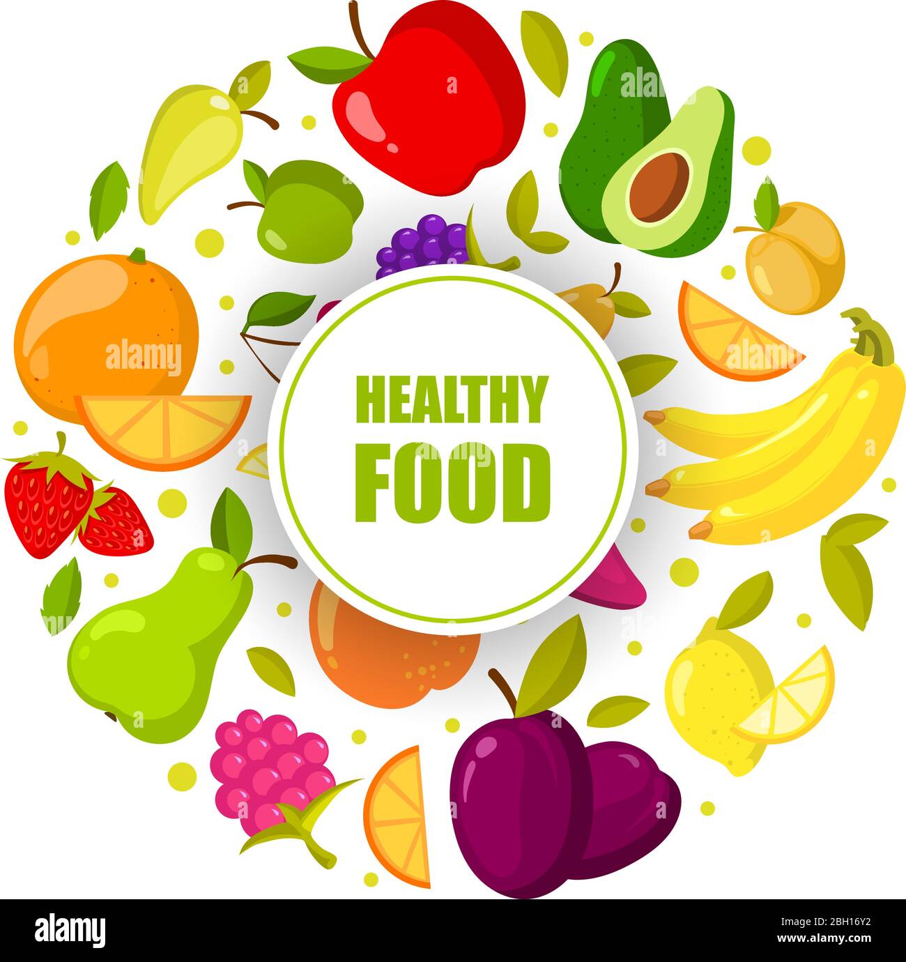 Healthy Food Pictures To Color