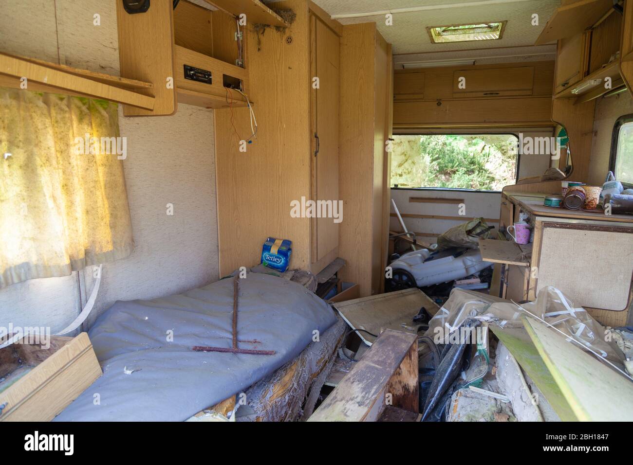 Old Rv Interior Dirty