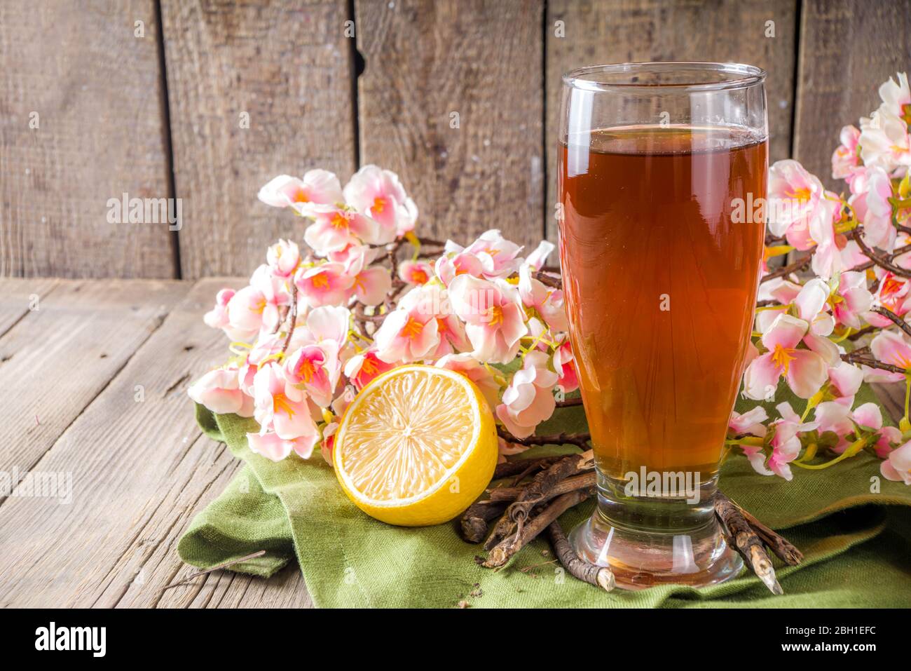 Indian Nannari sherbet drink, or refreshing summer lemonade cocktail ...