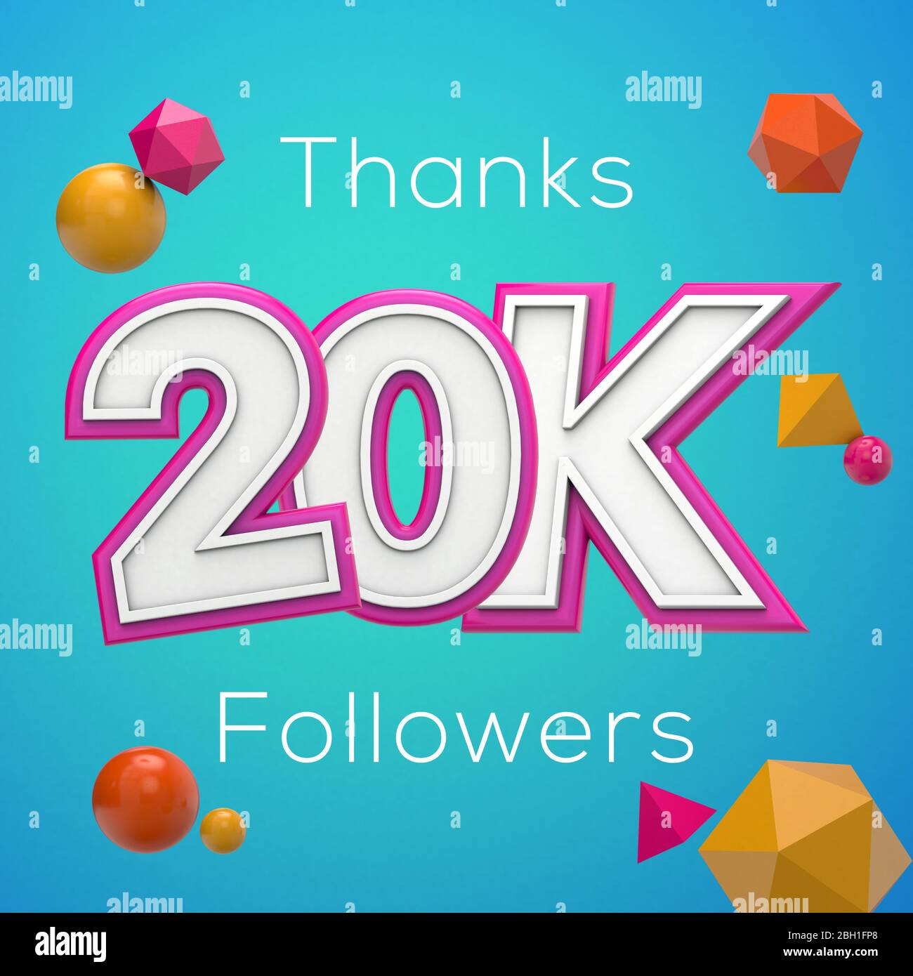 20k followers hi-res stock photography and images - Alamy