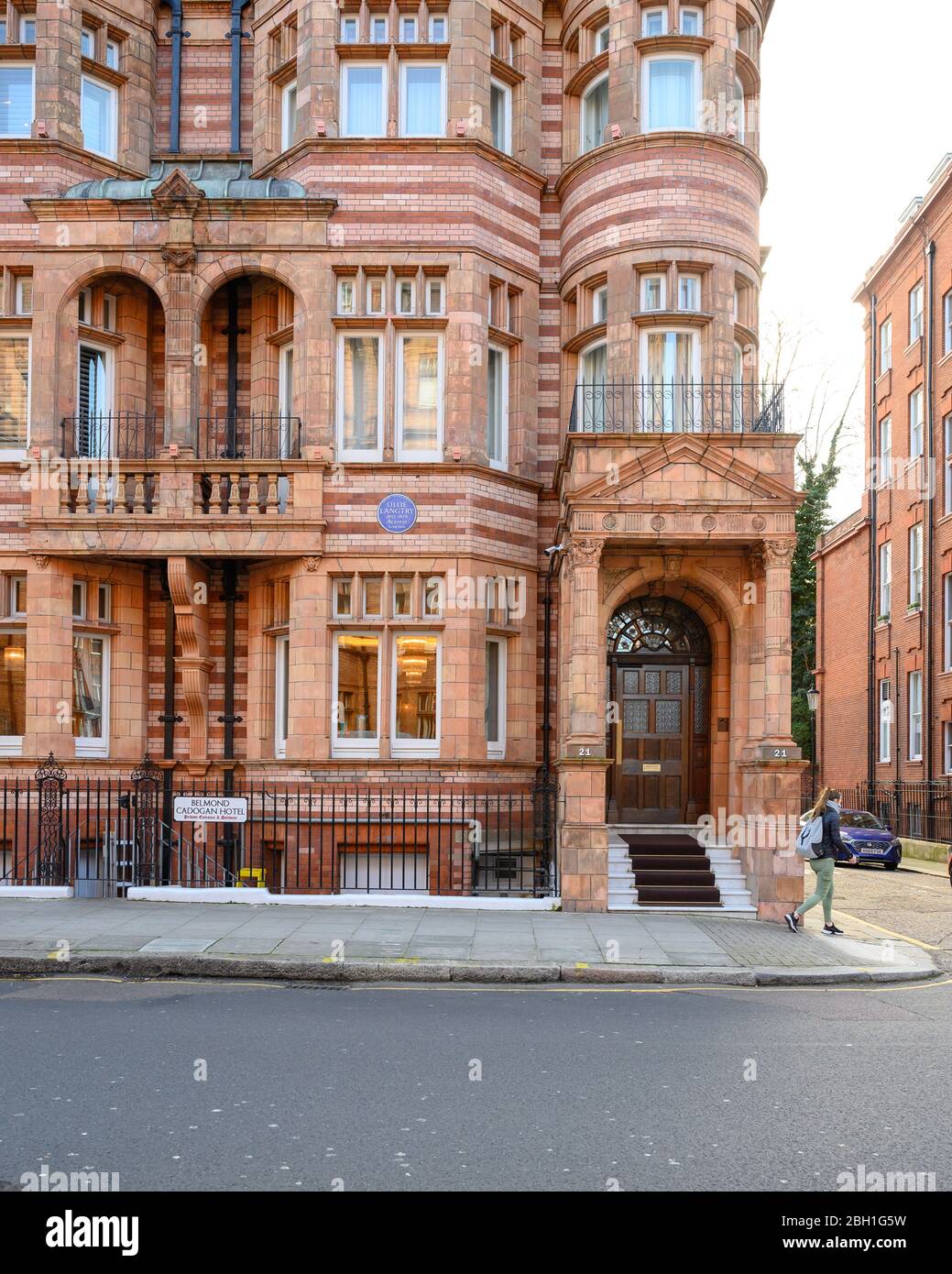 Lillie Langtry, Cadogan Hotel, 21 Pont Street, Kensington and Chelsea ...