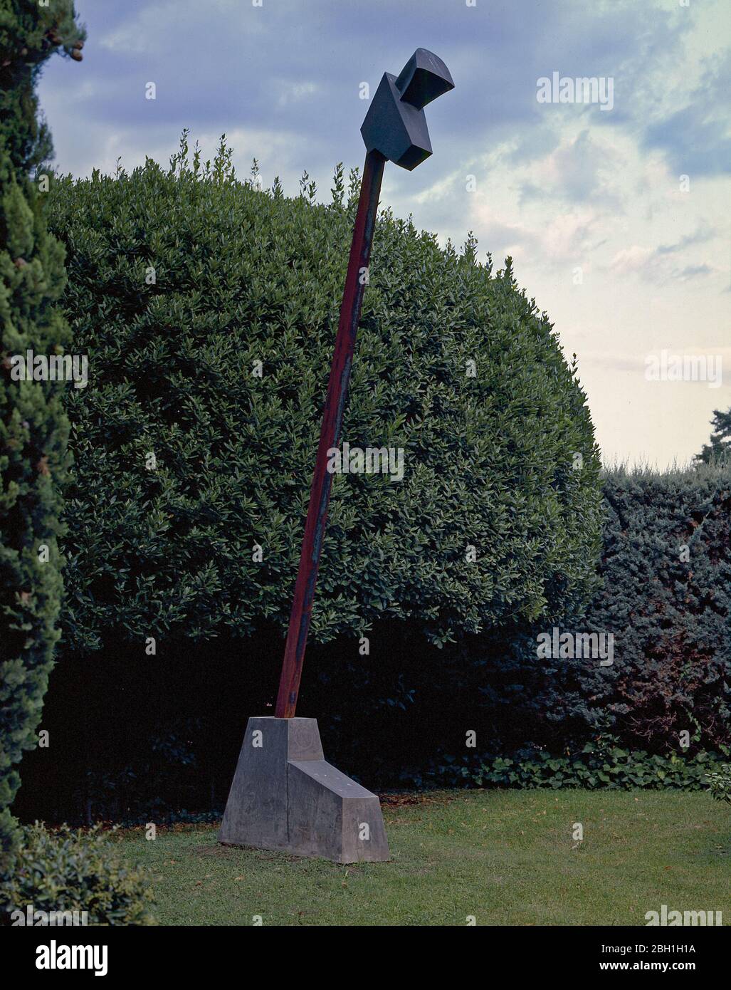 BILICO artwork bronzo ferro Renato Ranaldi CAMUSAC Museum Contemporary ...