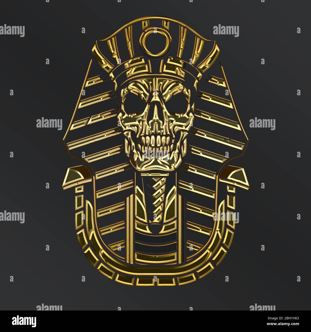 Golden statue of horus hi-res stock photography and images - Alamy