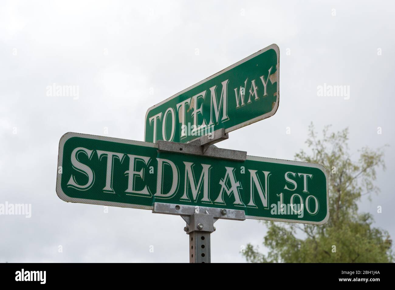 Totem way hi-res stock photography and images - Alamy