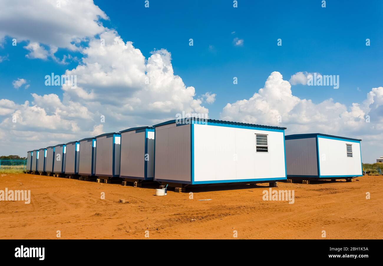 Relocatable mobile ble buildings used as prefabricated offices on ...