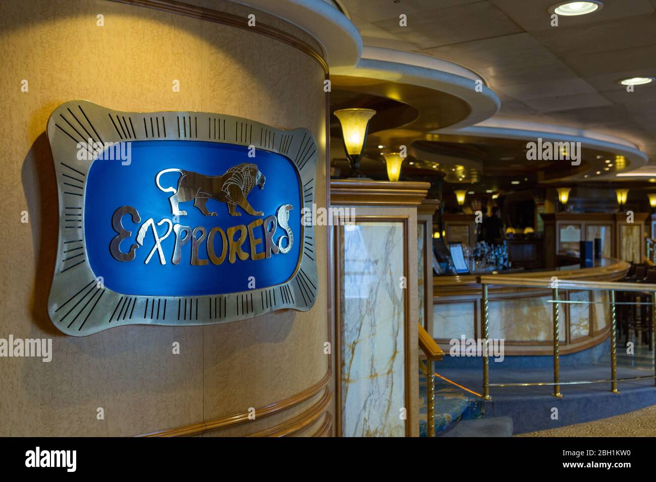 Onboard the Grand Princess Cruise Ship Stock Photo - Alamy