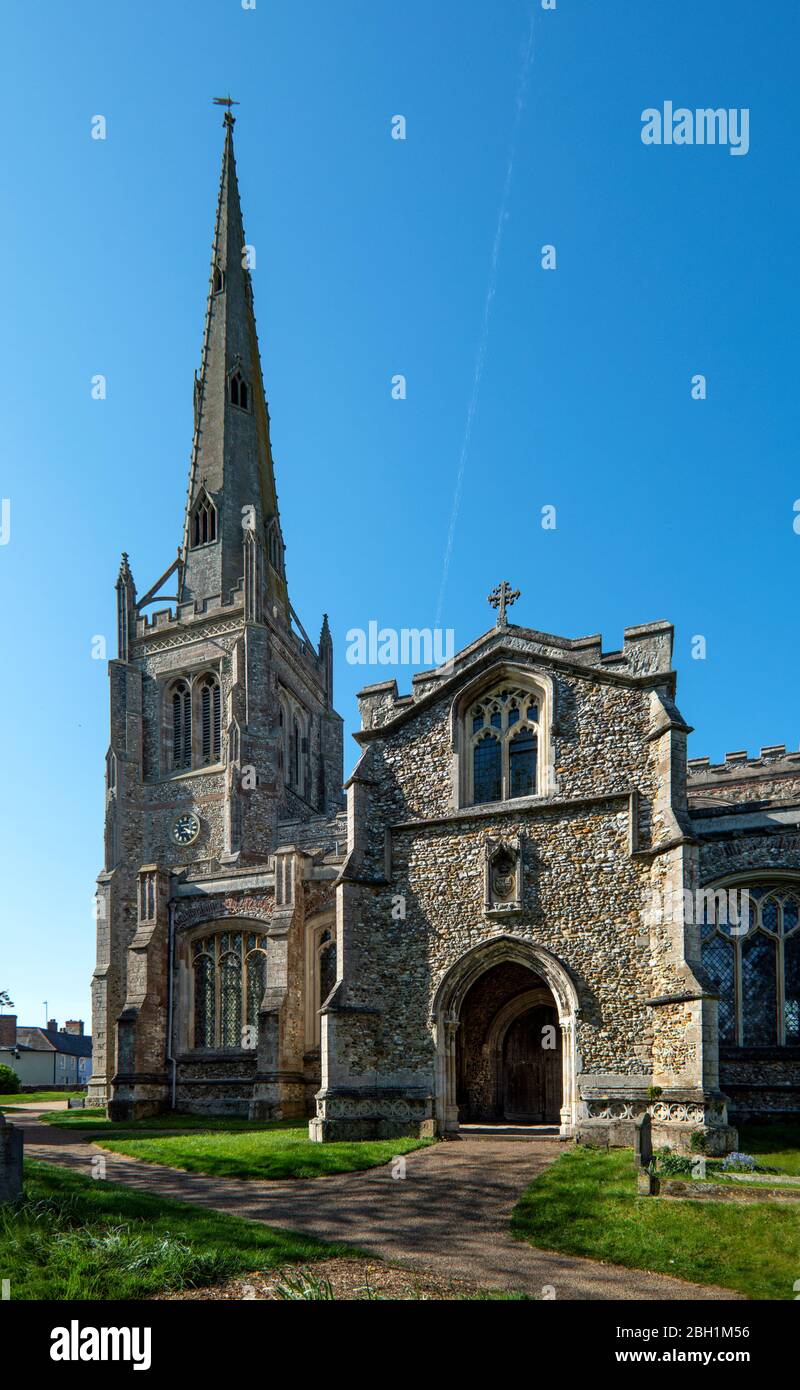 Thaxted Church Thaxted Essex England. 22 April 2020 The Church of St ...