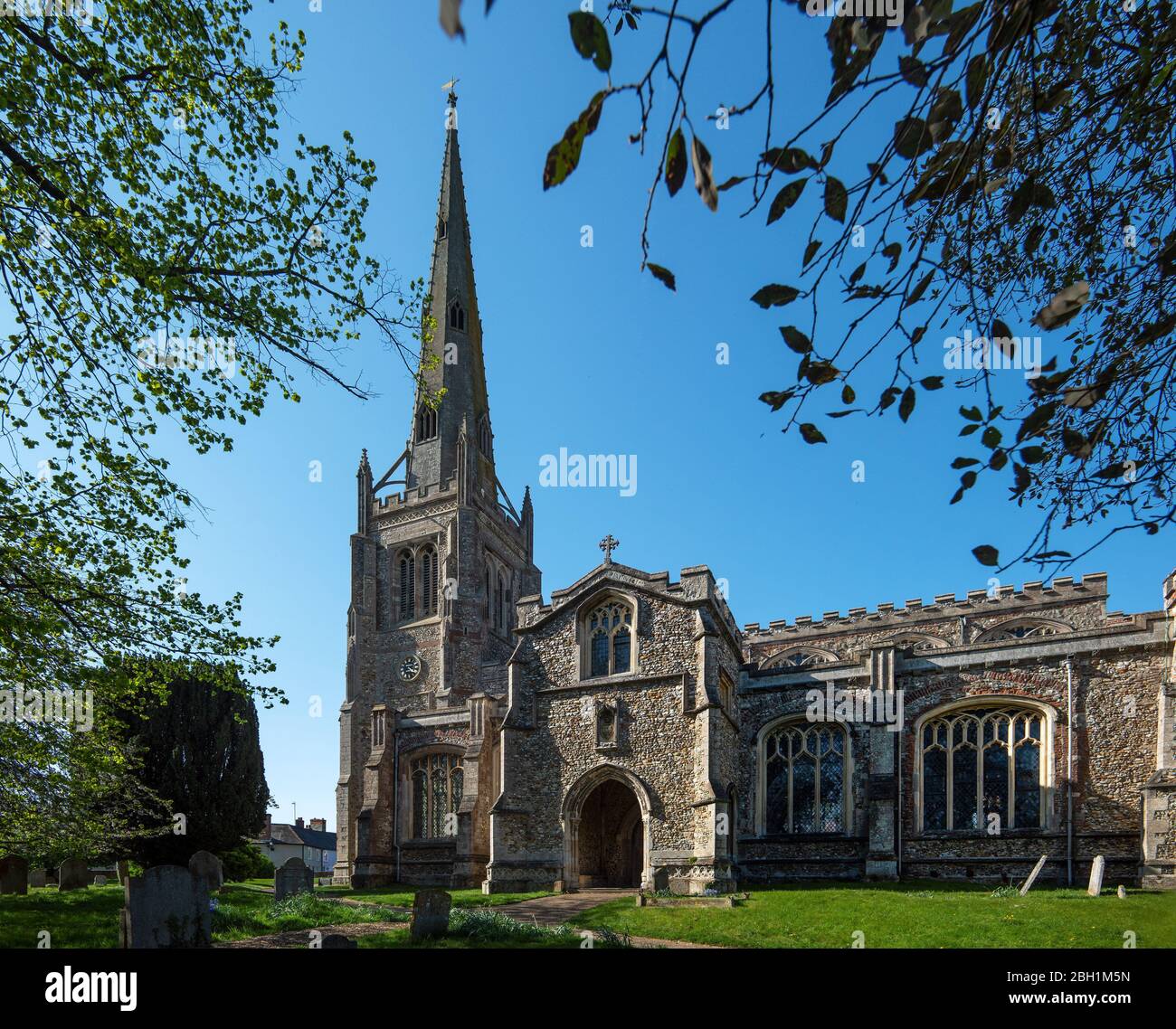 Thaxted Church Thaxted Essex England. 22 April 2020 The Church of St ...