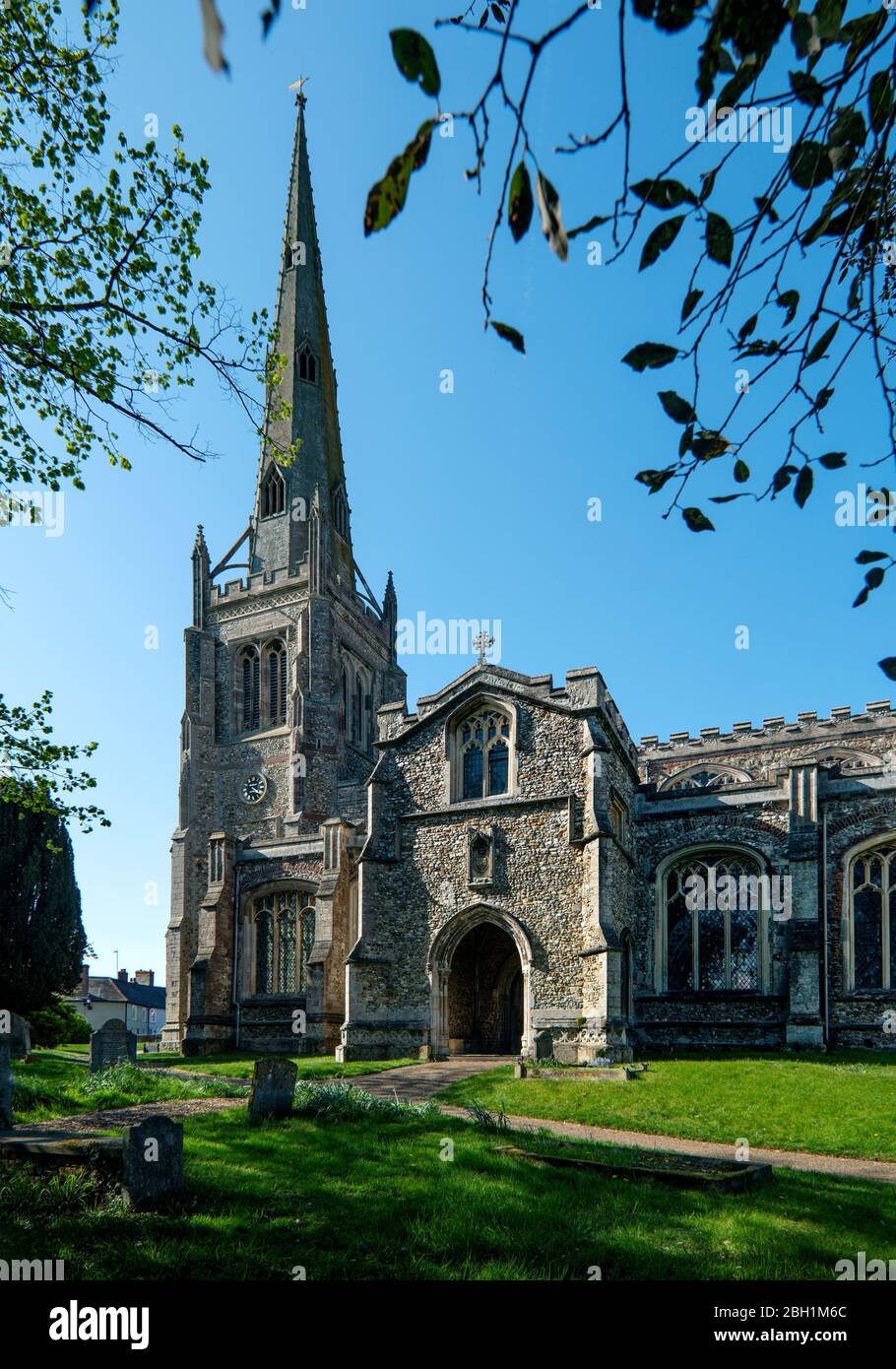 Thaxted Church Thaxted Essex England. 22 April 2020 The Church of St ...