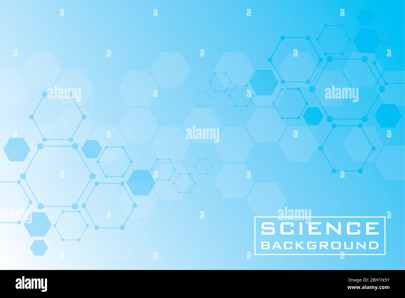 blue science background with lines structures Stock Vector Image & Art ...