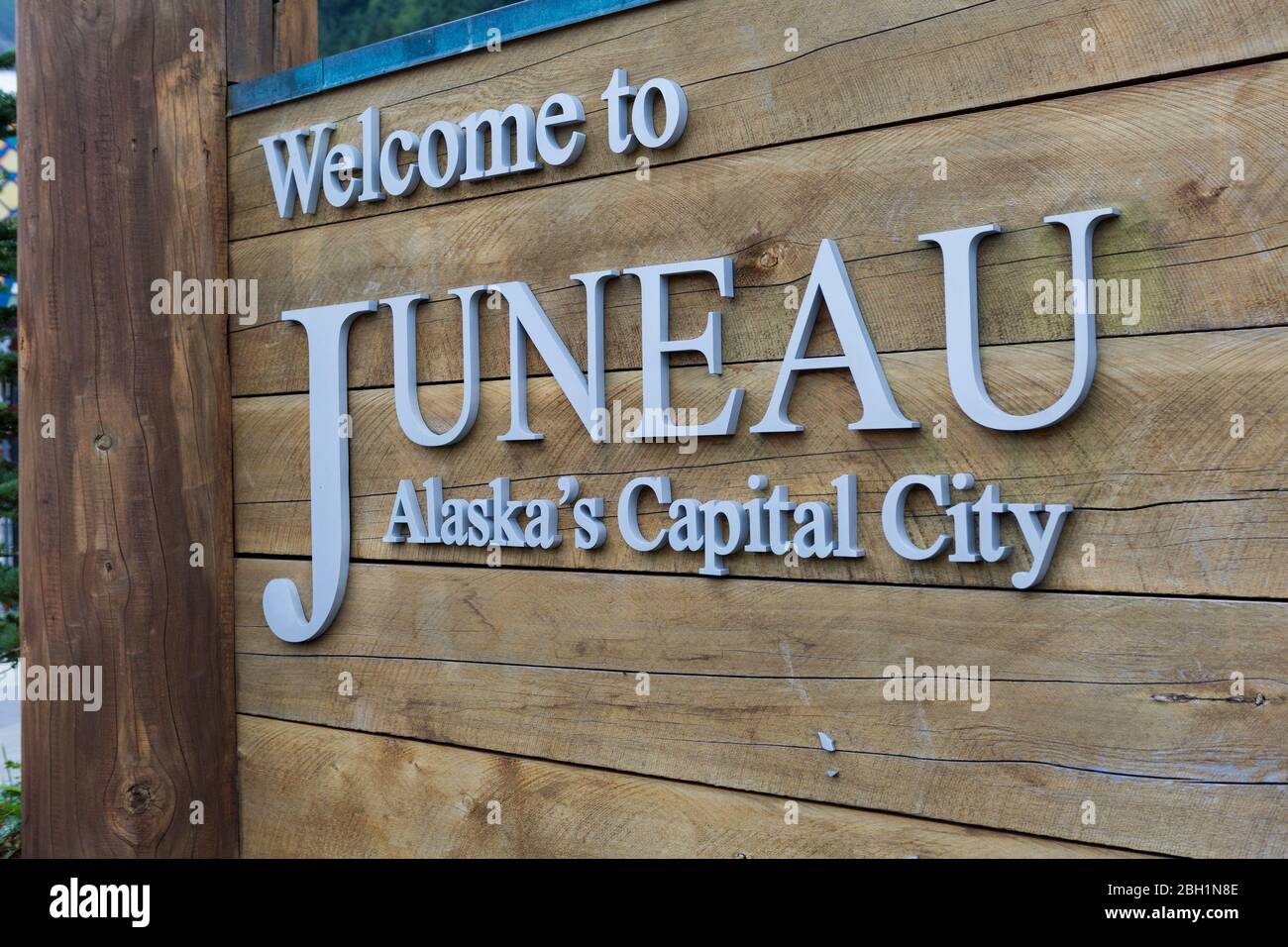 Juneau sign hi-res stock photography and images - Alamy