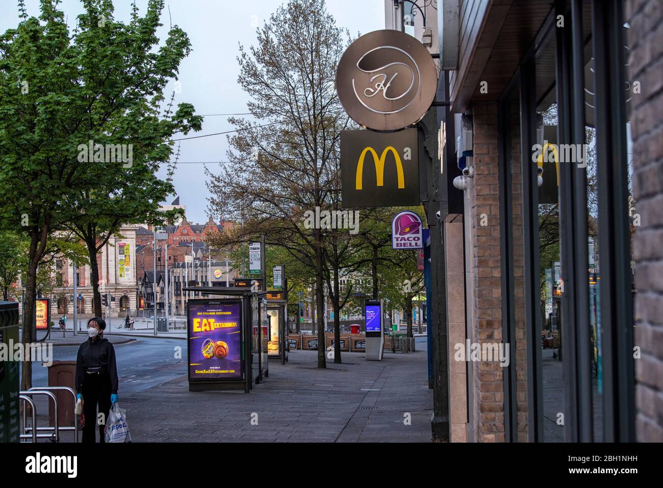 Bus stops nottingham hi-res stock photography and images - Alamy